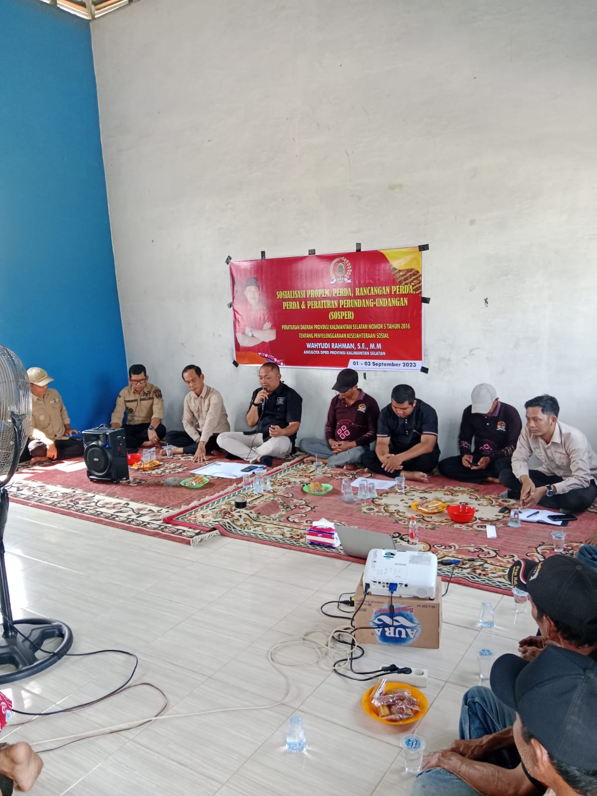 DESA SUNGAI SALAI TUNJUKKAN KERAMAH-TAMAHAN UNTUK JAMAAH HAUL GURU ...